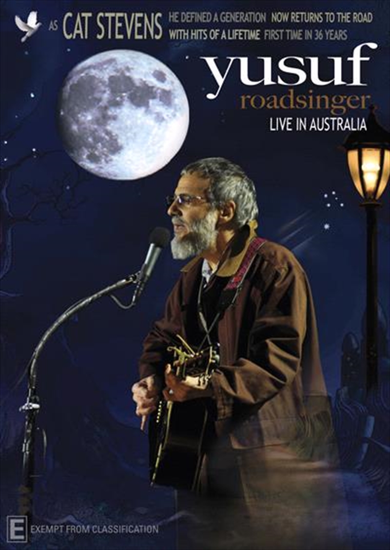Buy Yusuf: Roadsinger Live In Australia DVD Online | Sanity