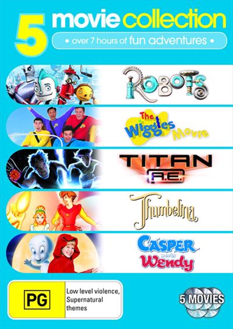 Buy Robots / The Wiggles Movie / Titan A.E. / Thumbelina / Casper Meets ...