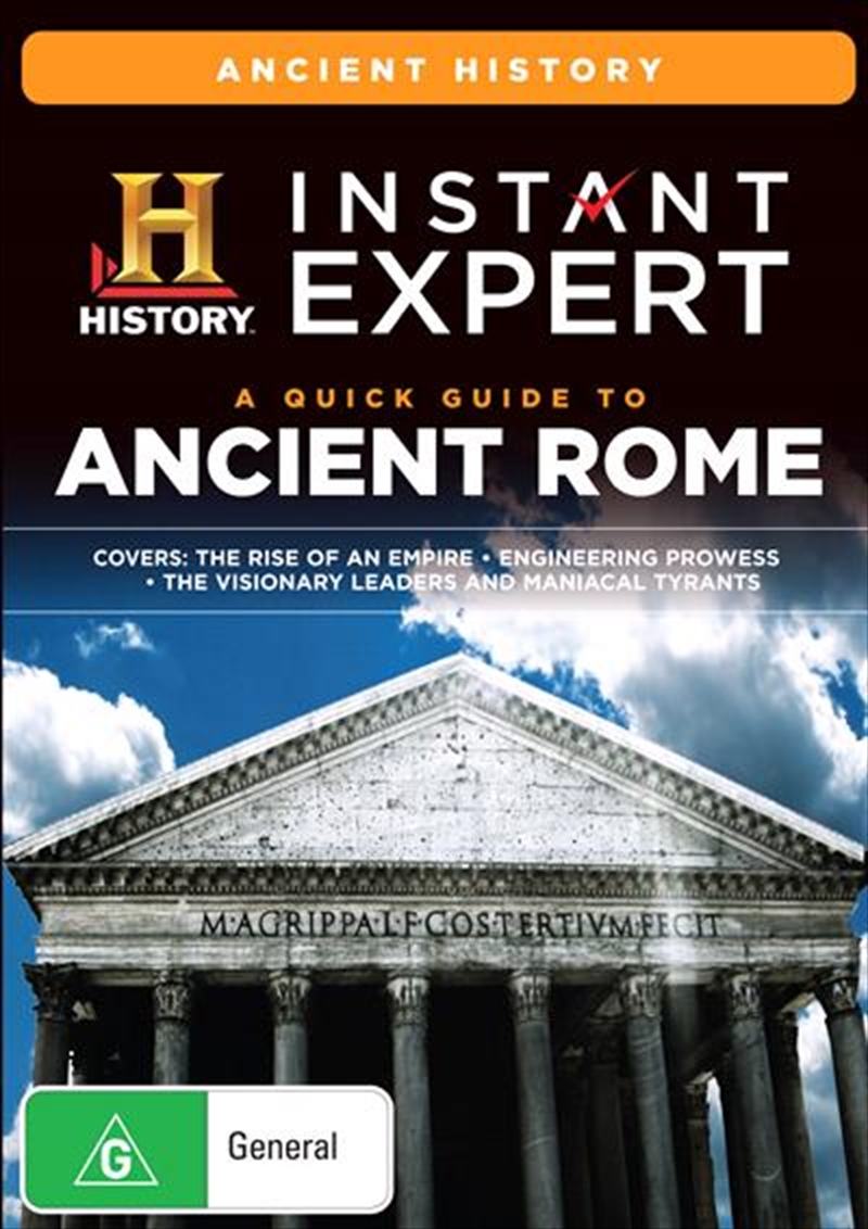 Buy Instant Expert - A Quick Guide To Ancient Rome Online | Sanity