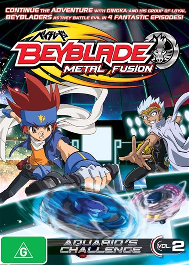 Buy Beyblade - Vol 2 - Aquario's Challenge DVD Online | Sanity