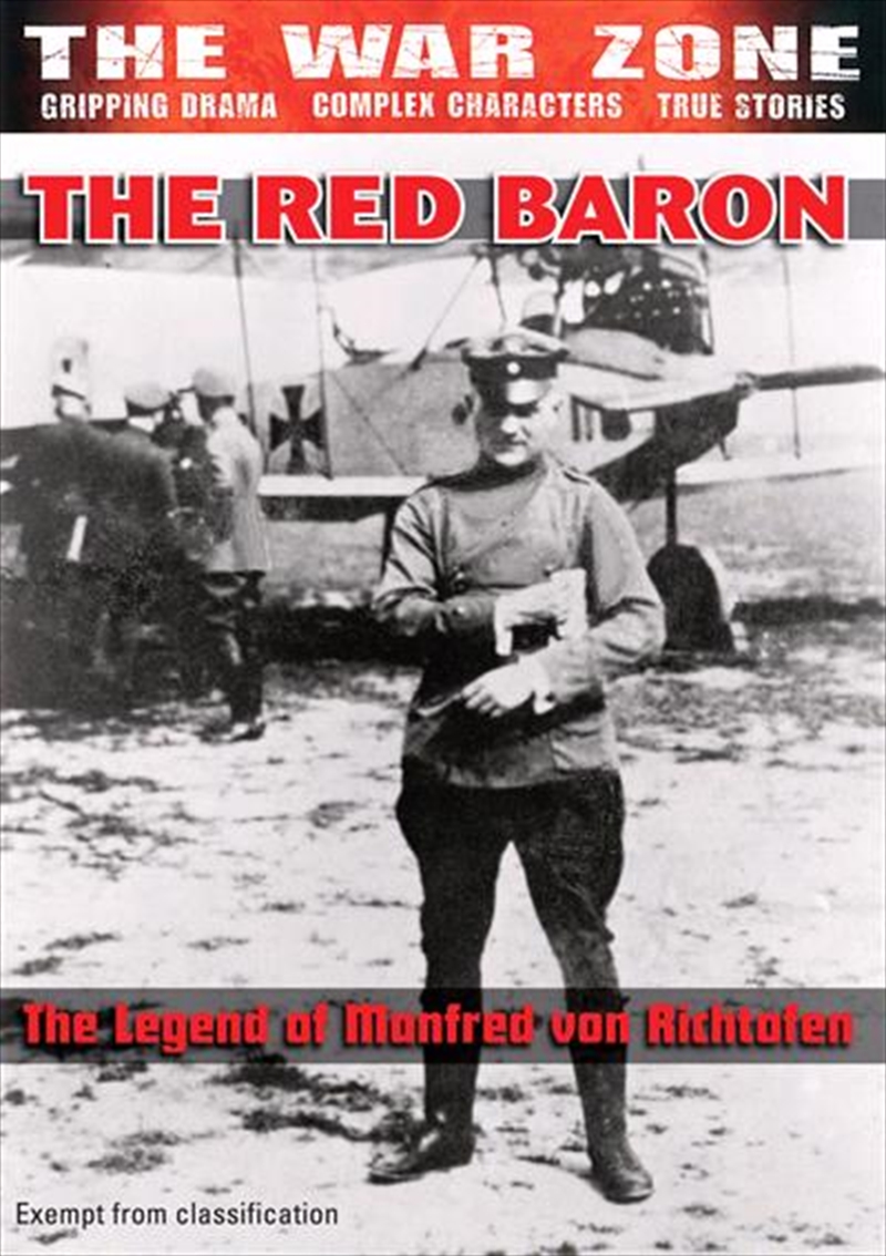 Buy The War Zone: The Red Baron DVD Online | Sanity