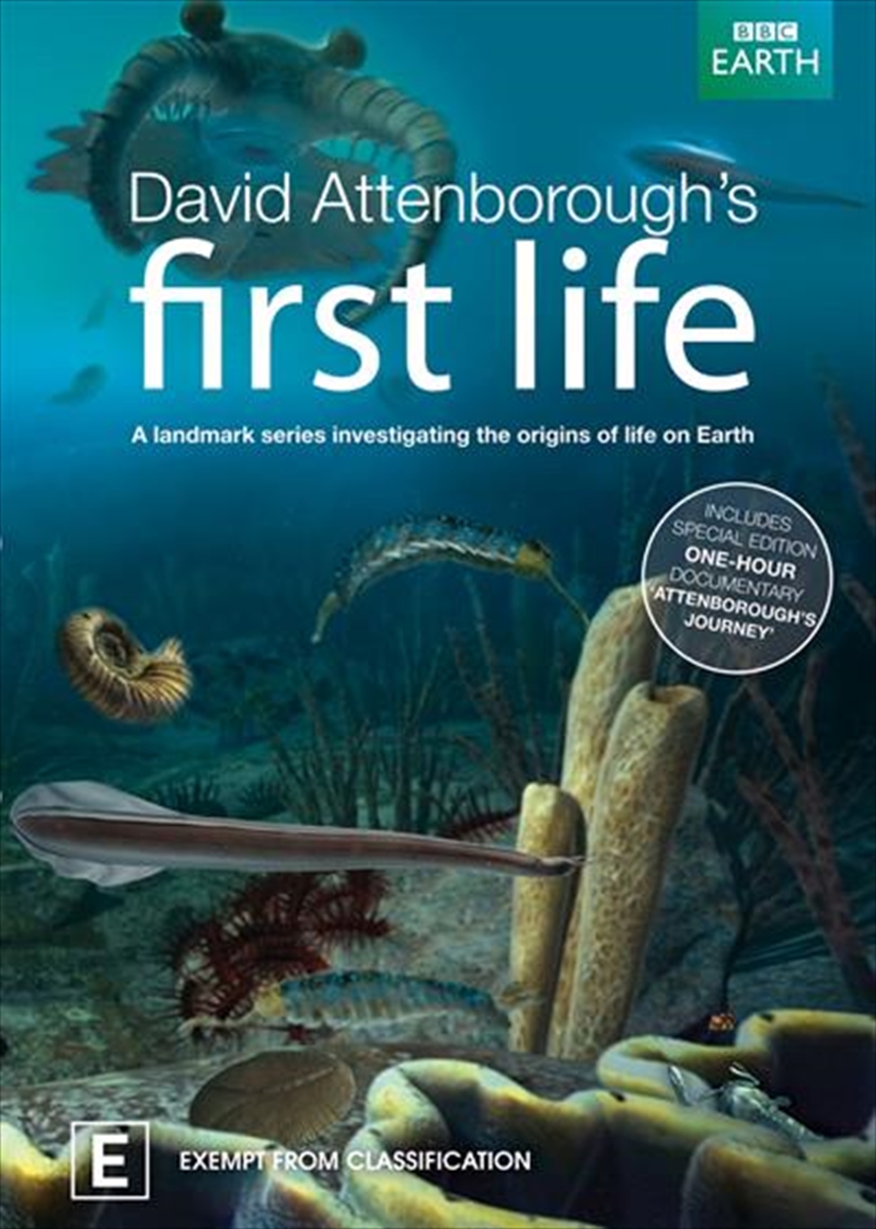 Buy First Life David Attenborough on DVD | Sanity Online