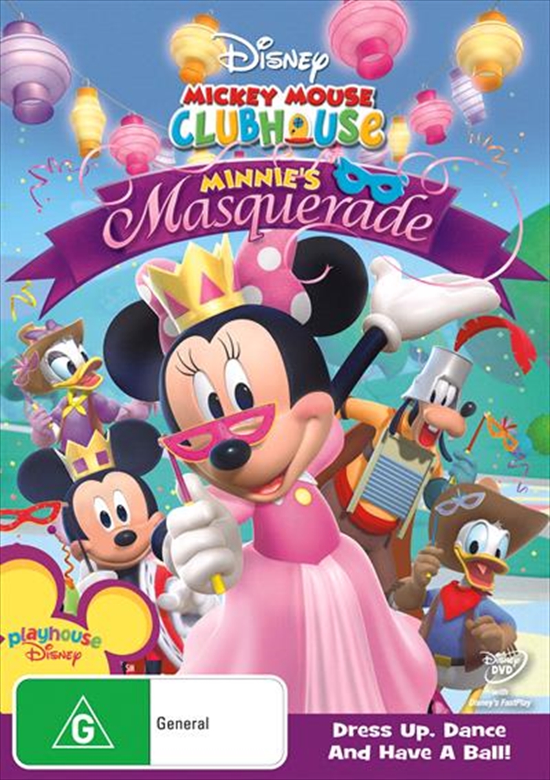 Buy Mickey Mouse Clubhouse - Minnie's Masquerade DVD Online | Sanity