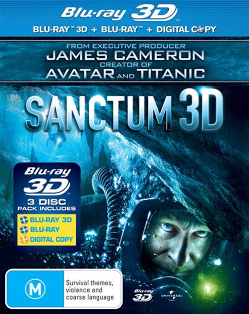 Buy Sanctum 3D BLU-RAY 3D Online | Sanity