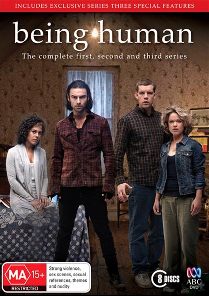 Buy Being Human - The Complete First, Second And Third Series DVD ...