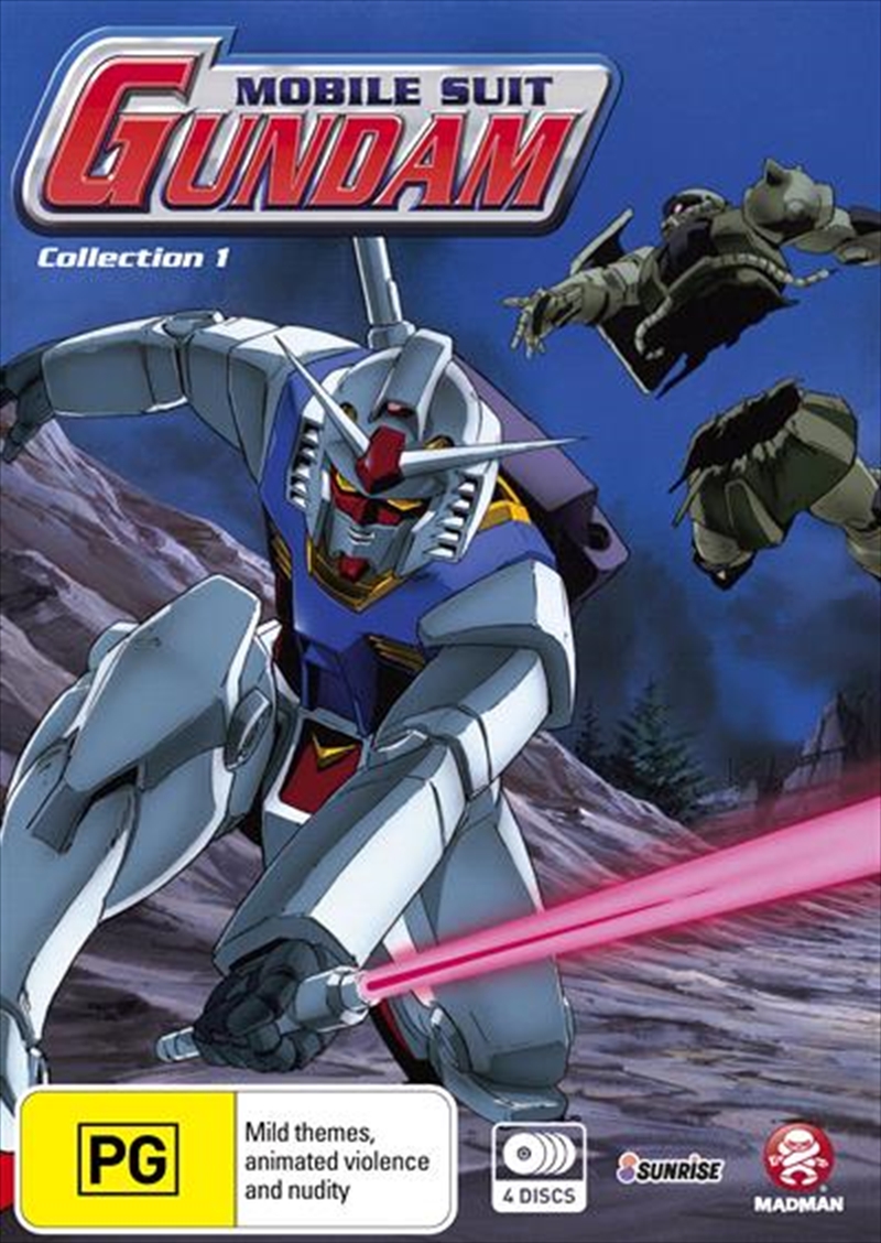 Buy Mobile Suit Gundam - First Gundam - Collection 1 - Eps 1-22 DVD ...