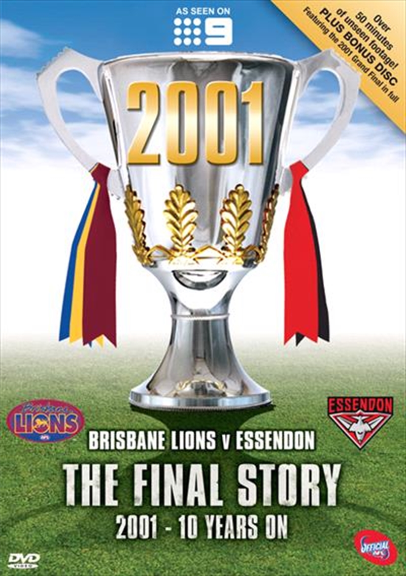 Buy AFL: The Final Story: 2001 Grand Final DVD Online | Sanity