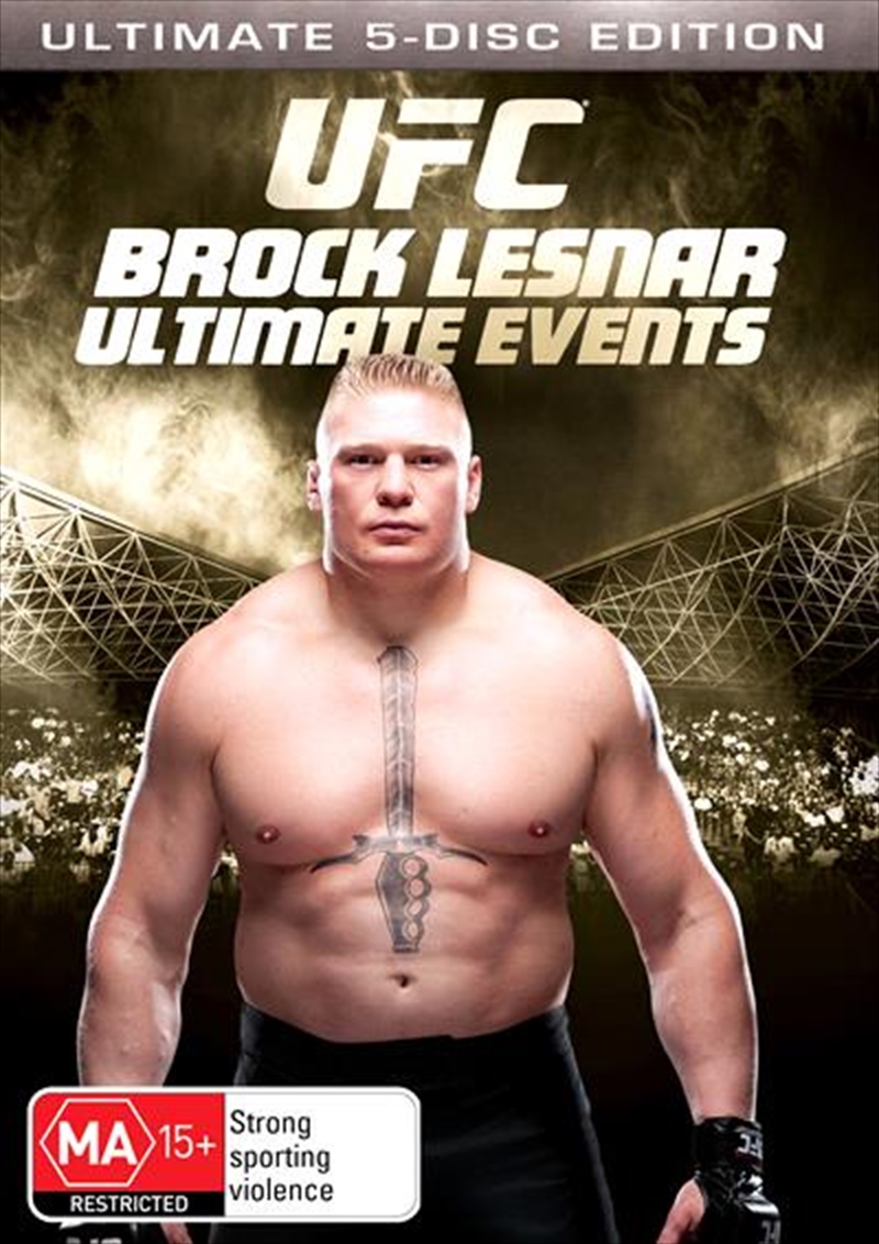 Buy UFC - Brock Lesnar Ultimate Events Collection DVD Online | Sanity