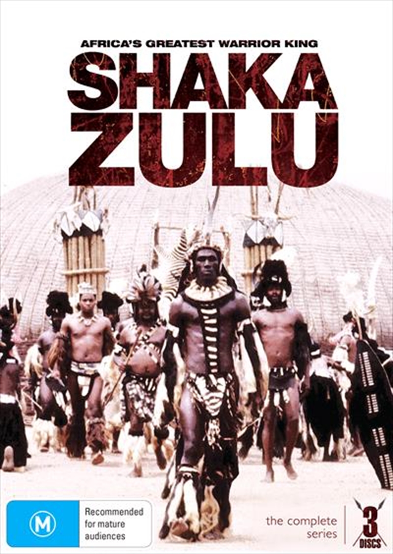 Shaka Zulu Film Shaka Zulu 1 & II De Complete Collectie (4 DVD)
