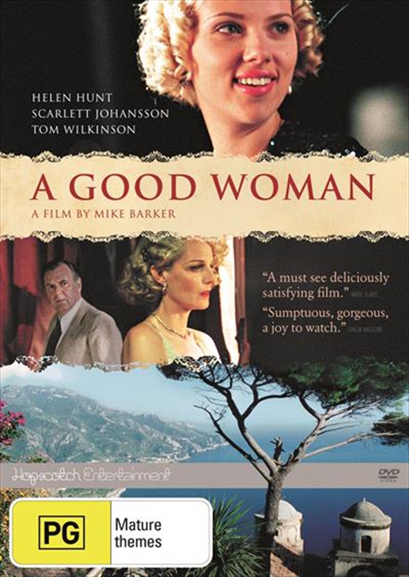 Buy Good Woman on DVD | On Sale Now With Fast Shipping