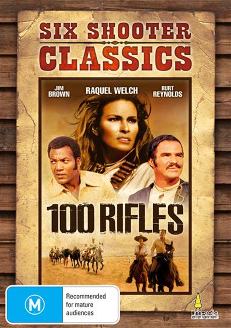Buy 100 Rifles DVD Online | Sanity
