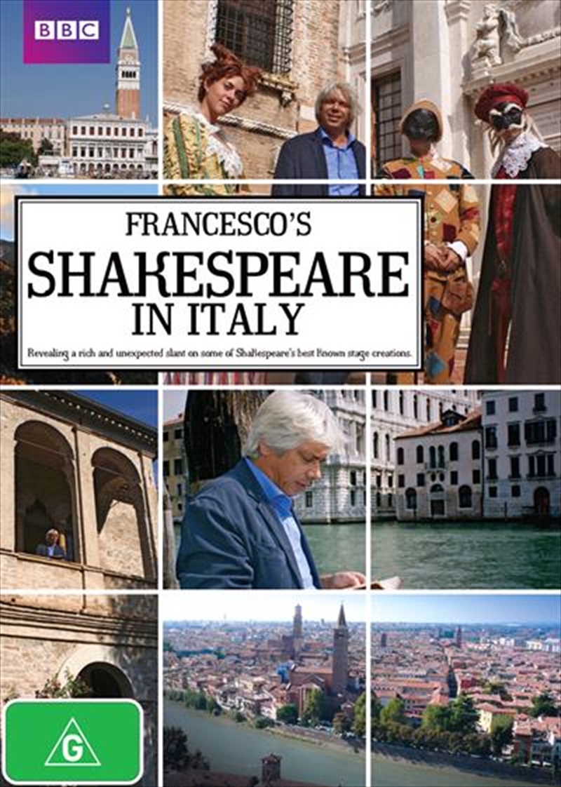 Buy Francesco's Shakespeare In Italy DVD Online | Sanity
