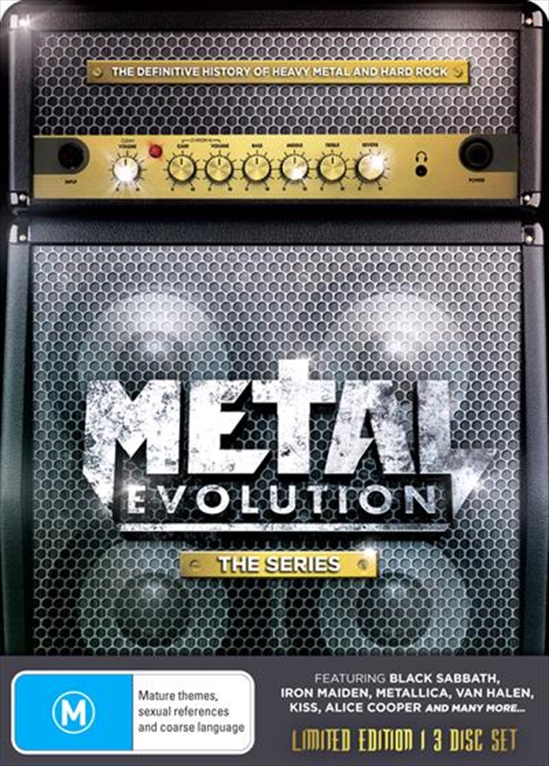 Buy Metal Evolution - The Series - Limited Edition Steelbook DVD Online ...