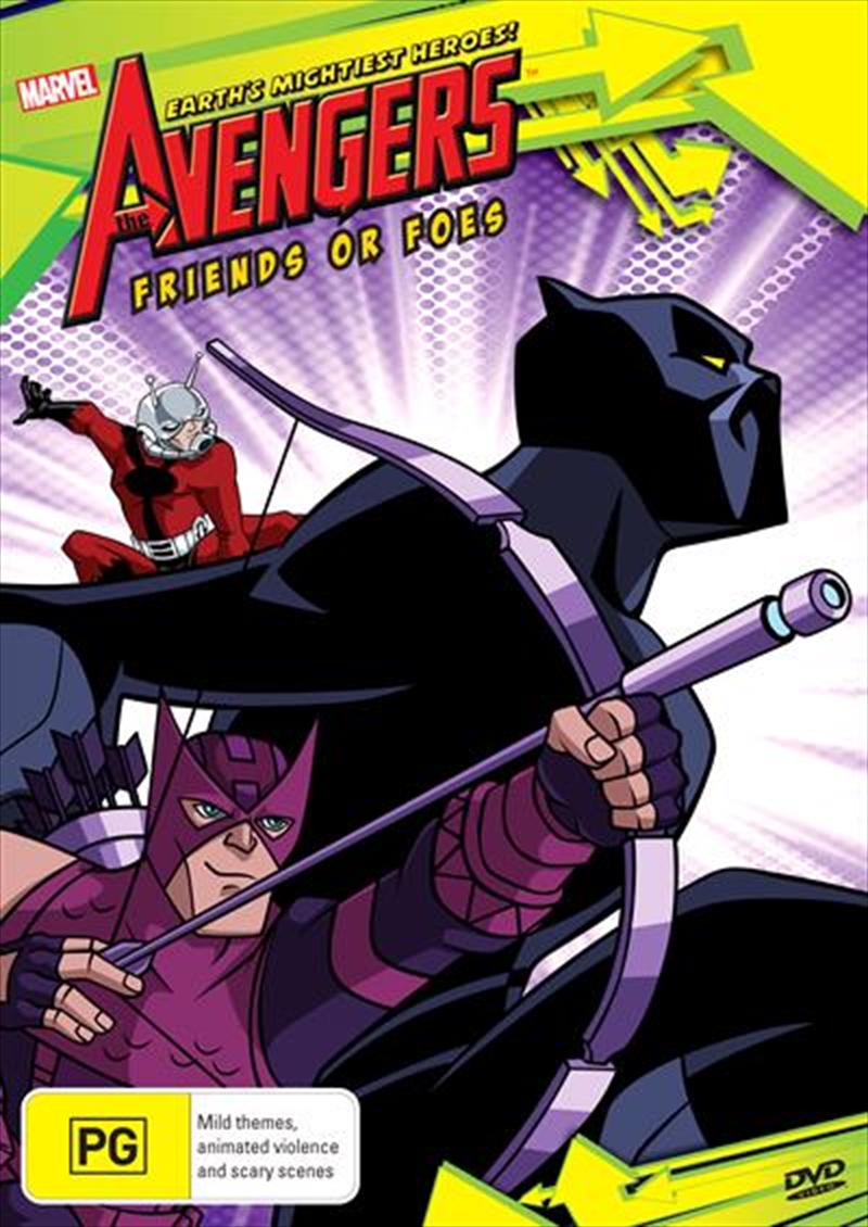 Buy Marvel - The Avengers - Friends Or Foes - Season 2 on DVD | On Sale ...