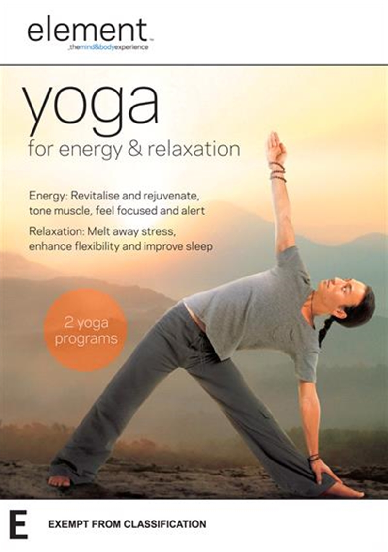 Buy Element Yoga For Energy and Relaxation on DVD | Sanity