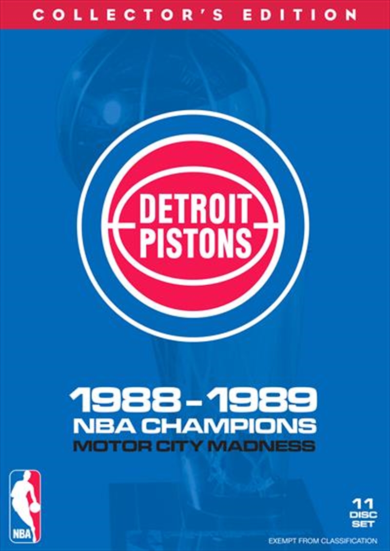 Buy NBA: Detroit Pistons 1988-89 Champions Boxset on DVD | On Sale Now ...