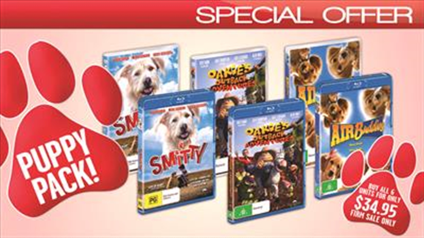 Buy Puppy Pack - Smitty/Oakie's Outback Adventures/Air Buddies on Blu ...
