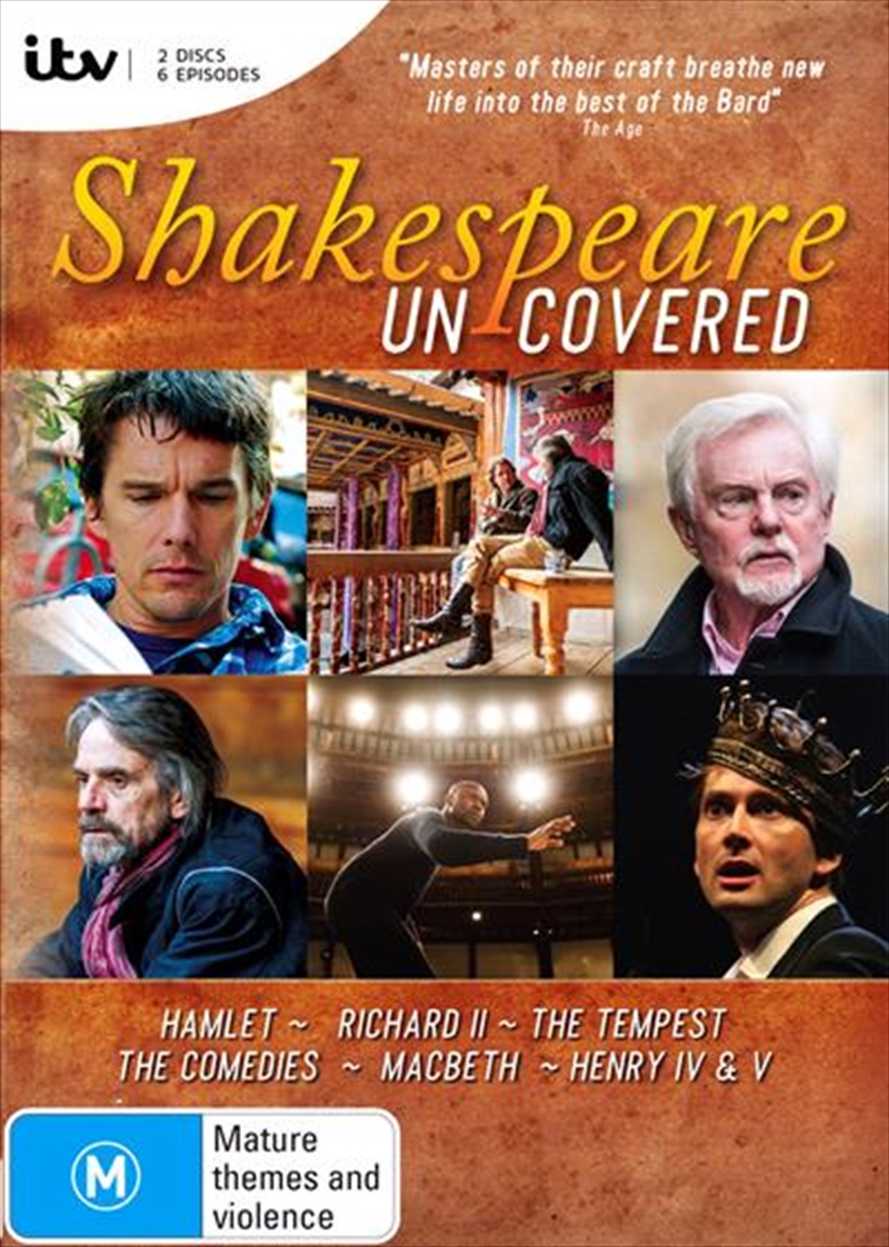 Buy Shakespeare Uncovered on DVD | Sanity Online