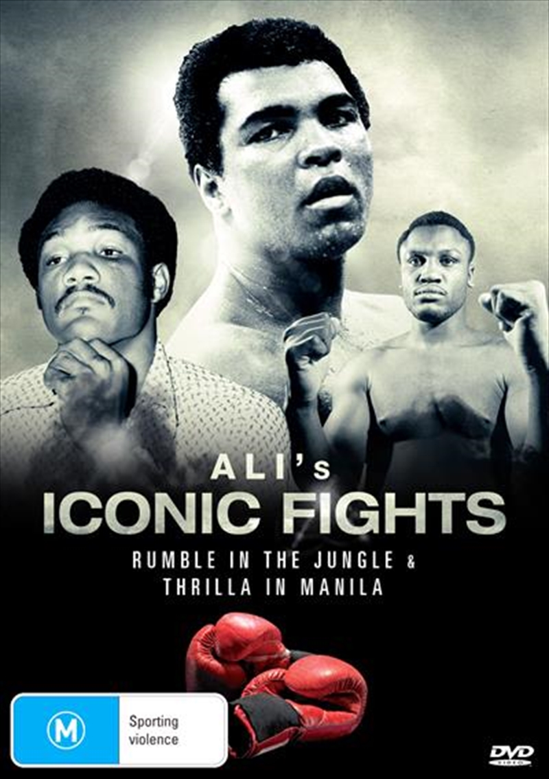 Buy Ali's Iconic Fights DVD Online | Sanity