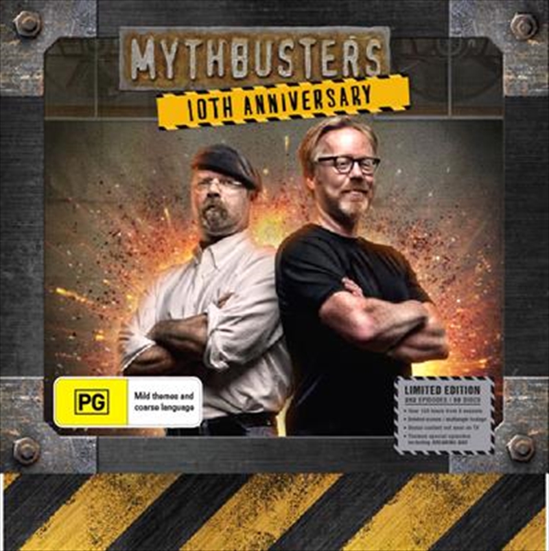 Buy Mythbusters - 10th Anniversary Edition Boxset DVD Online | Sanity