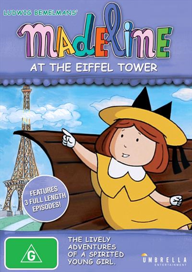 Buy Madeline At The Eiffel Tower DVD Online | Sanity