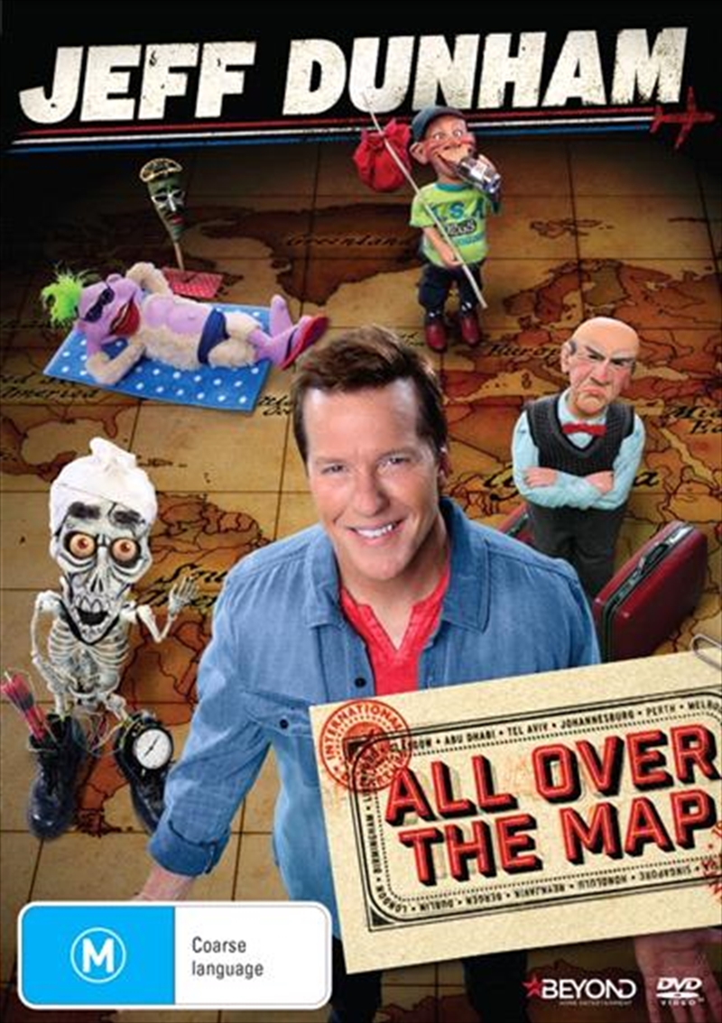 Buy Jeff Dunham All Over The Map on DVD | Sanity