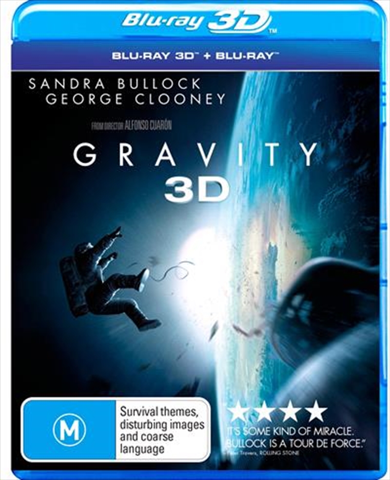 Buy Gravity on 3D Bluray | Sanity
