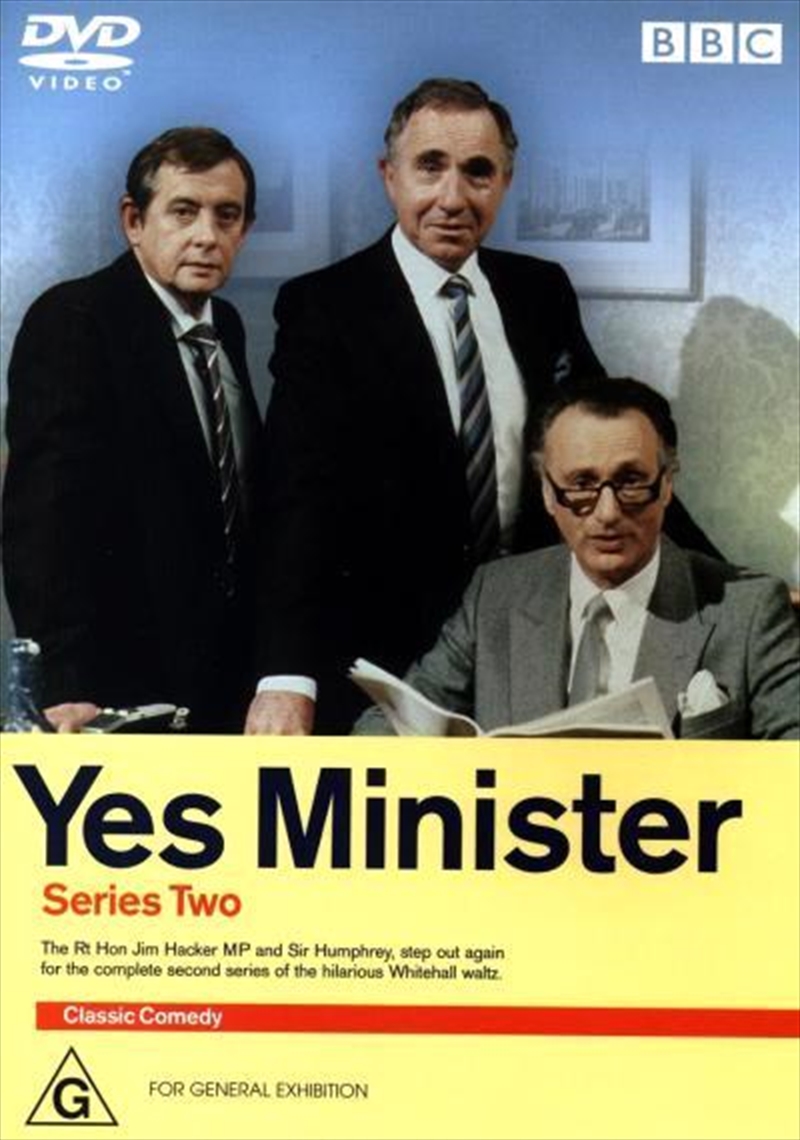 Buy Yes Minister - Series 02 (DVD) Online | Sanity