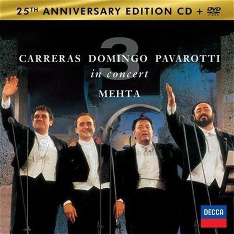 Buy Three Tenors: 25th Anniversary Online | Sanity