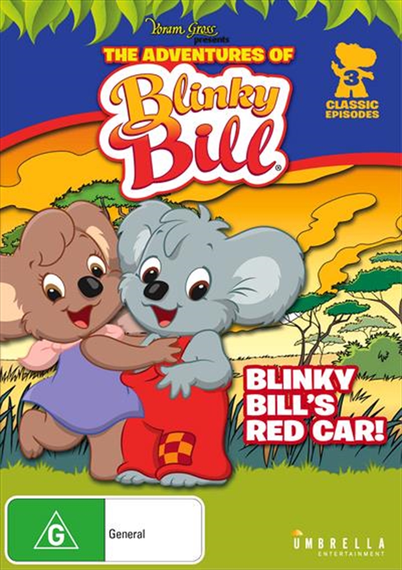 Blinky Bill's Red Car DVD | Sanity