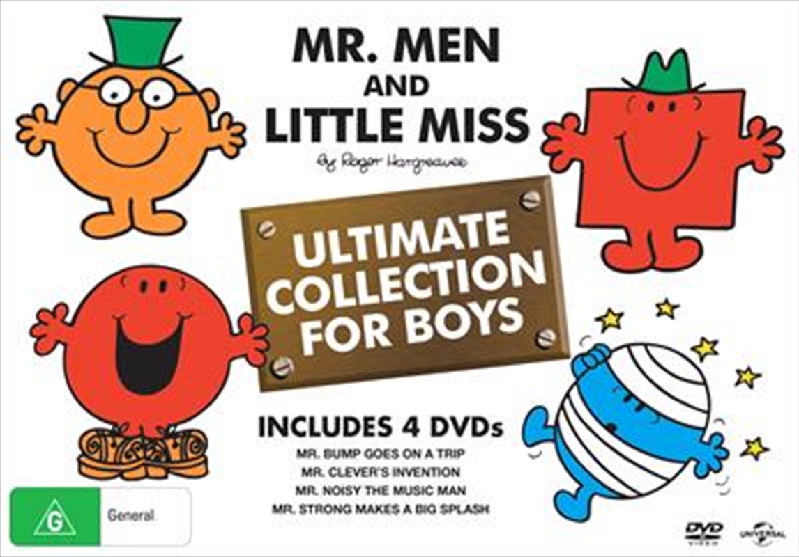 Mr. Men And Little Miss | Boxset - Ultimate Collection For Boys ...