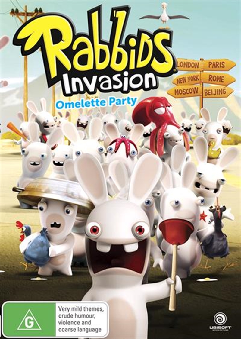 Buy Rabbids Invasion - Omelette Party on DVD | On Sale Now With Fast ...