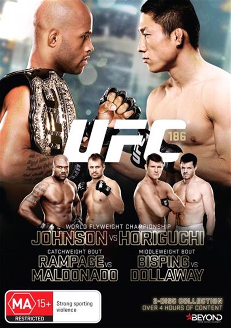 Buy UFC #186 Johnson Vs Horiguchi on DVD | Sanity