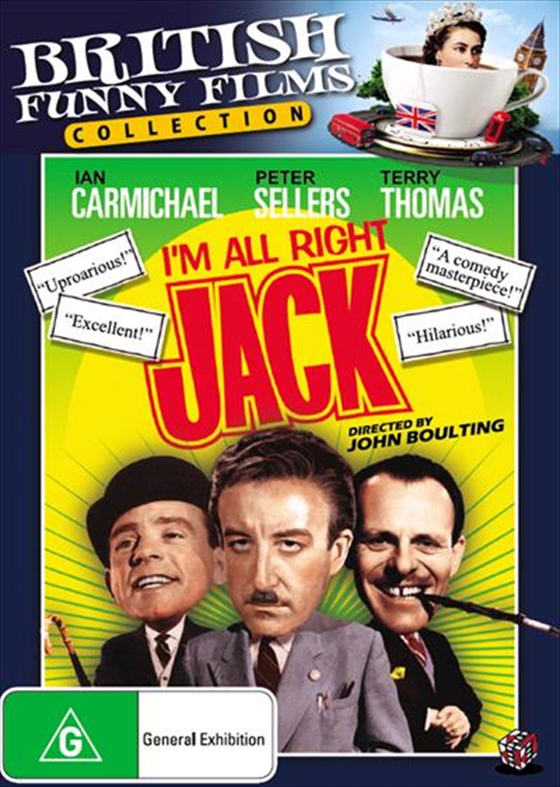 Buy I'm Alright Jack | British Funny Films Collection | Sanity