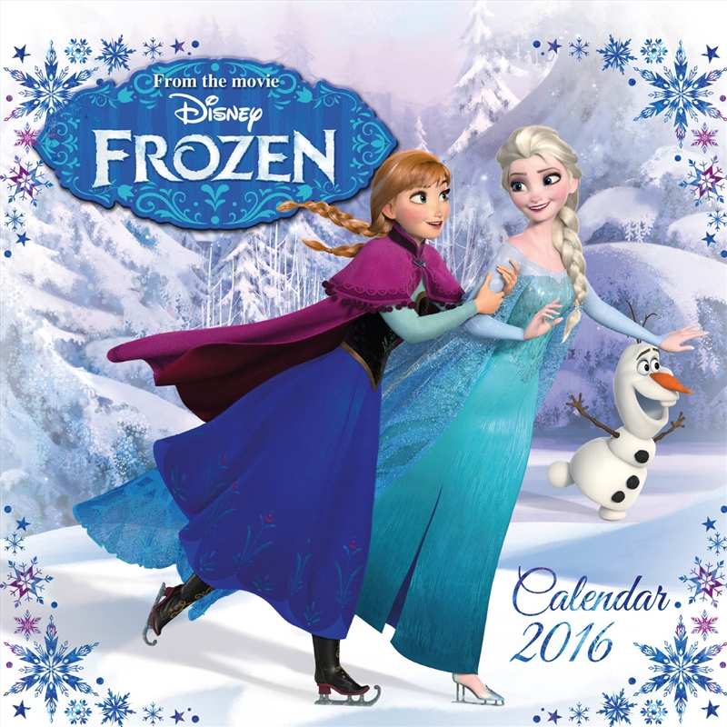 Buy Frozen 2016 Calendar Online | Sanity