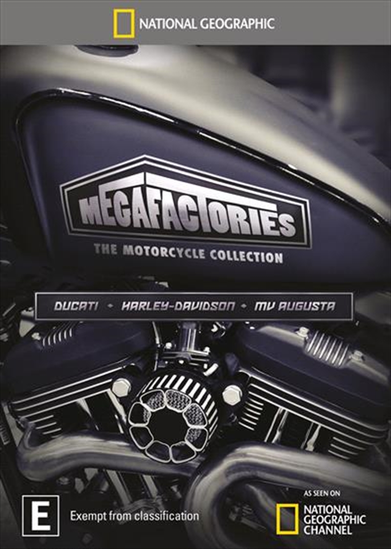 Buy National Geographic - Megafactories - The Motorcycle Collection on ...