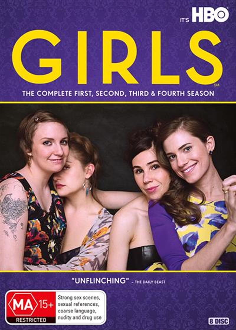 Buy Girls - Season 1-4 Boxset on DVD | Sanity Online