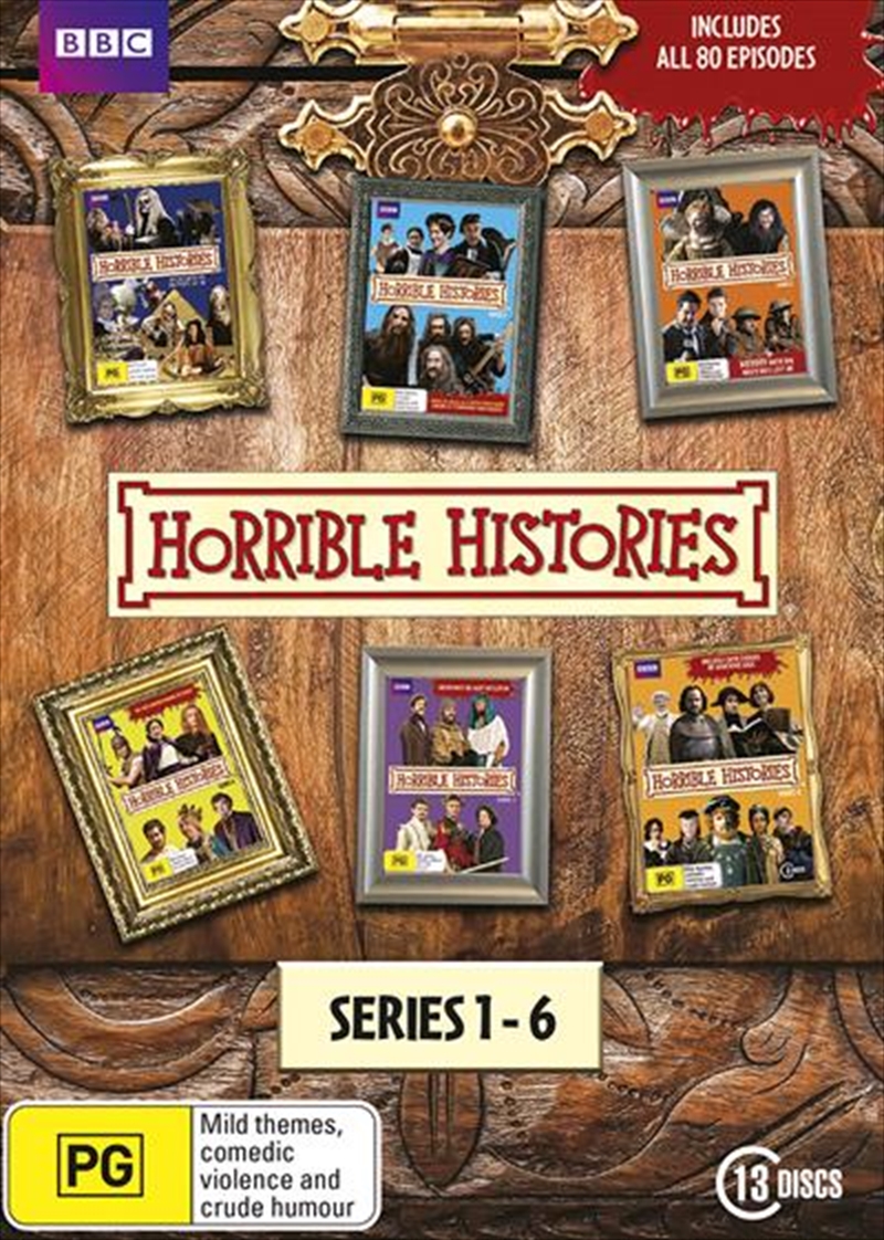 Buy Horrible Histories - Series 1-6 Boxset DVD Online | Sanity