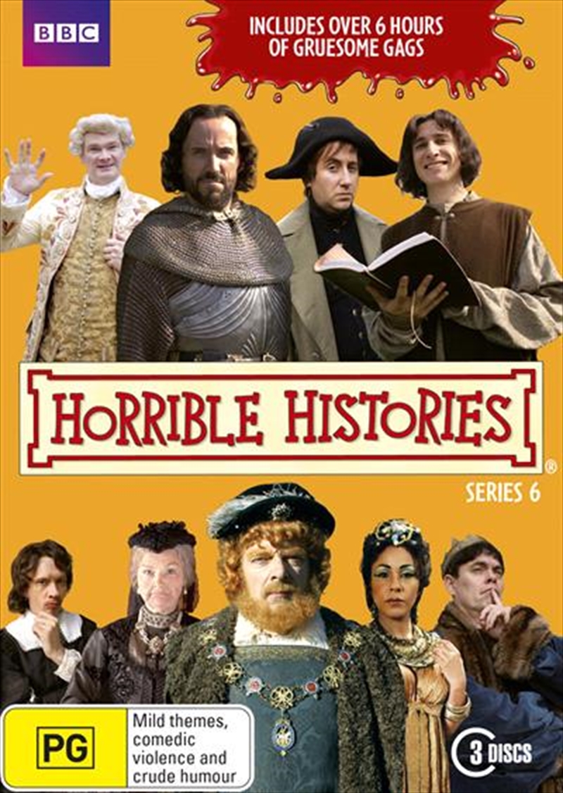 Buy Horrible Histories - Series 6 DVD Online | Sanity