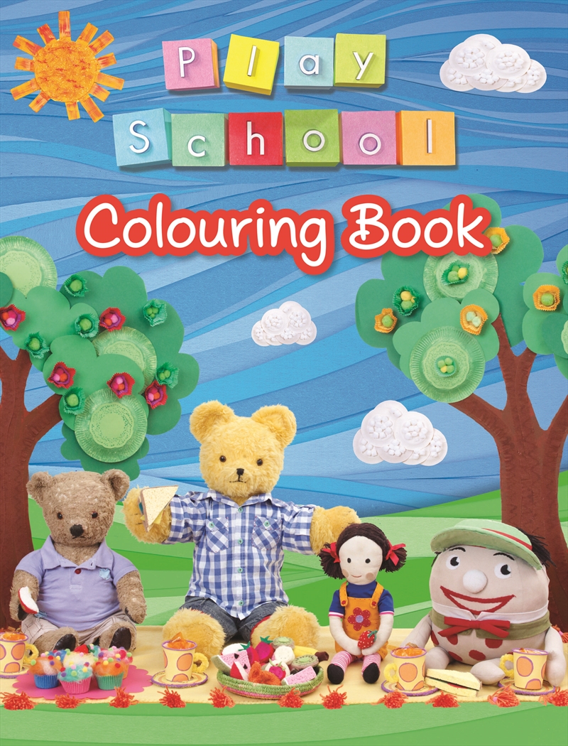 Buy Play School: Colouring Book Online | Sanity