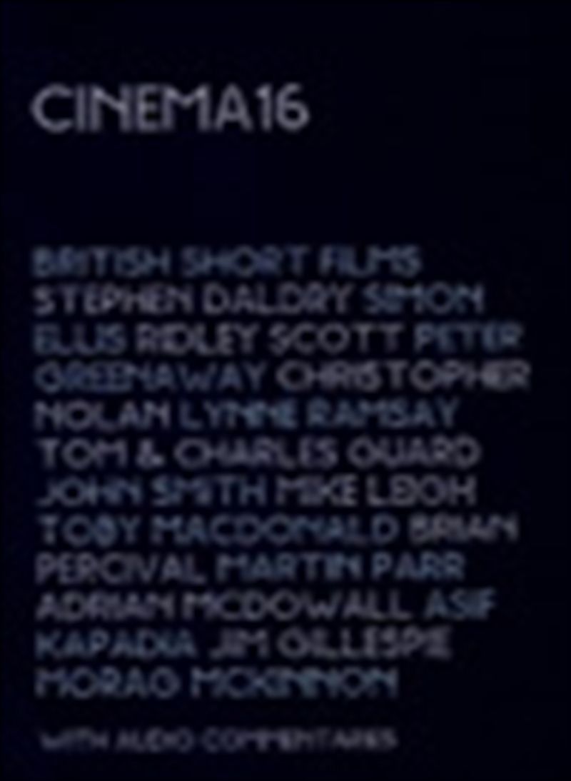 Cinema 16/Warp Films - British Short Films | Sanity