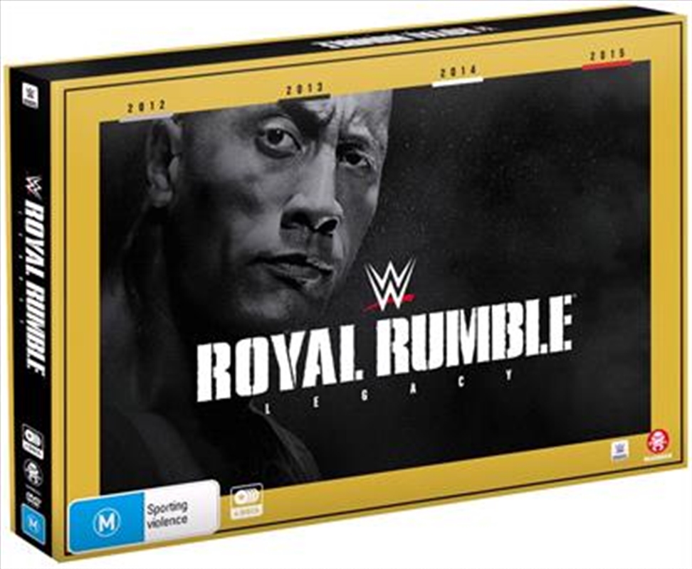 WWE - Royal Rumble Boxset - Legacy Collection 2012-2015 DVD | Sanity