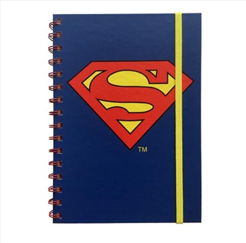 Buy Superman Logo A5 Notebook Online | Sanity