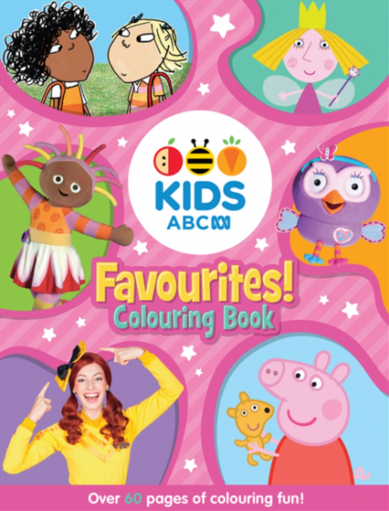 Buy ABC KIDS Favourites Colouring Book Pink | Sanity