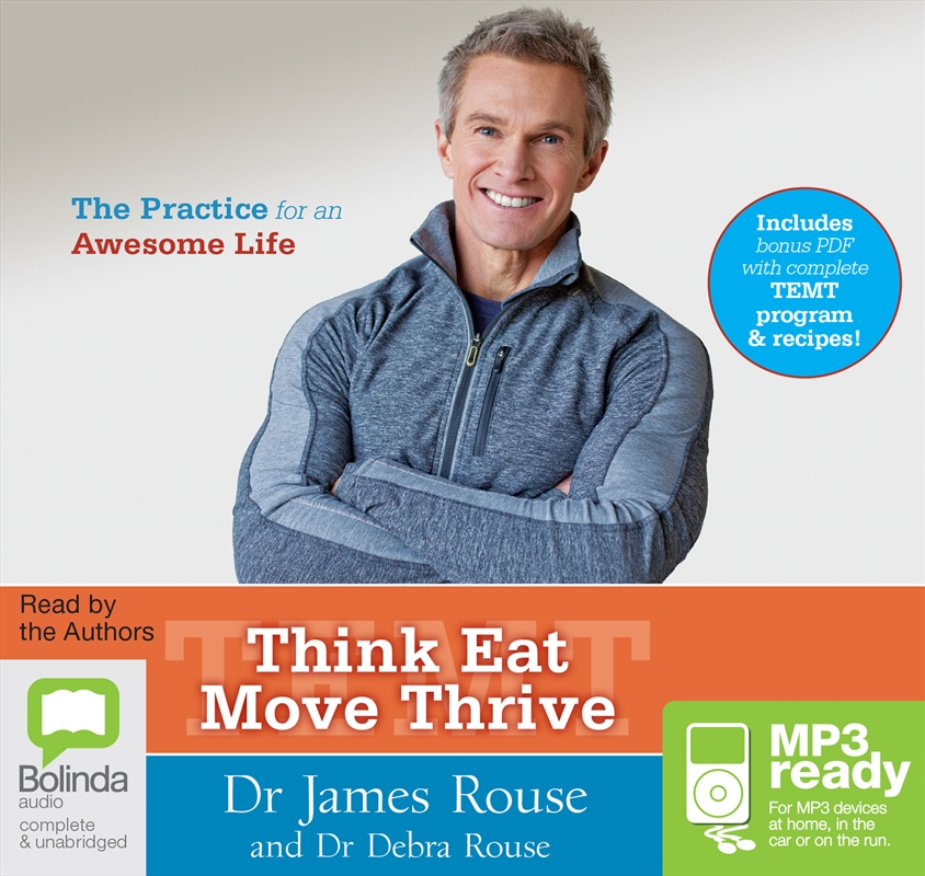 Buy Think Eat Move Thrive- Dr James Rouse | Sanity