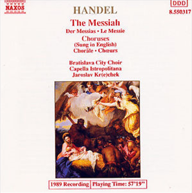 Buy Handel The Messiah Chorus Online | Sanity