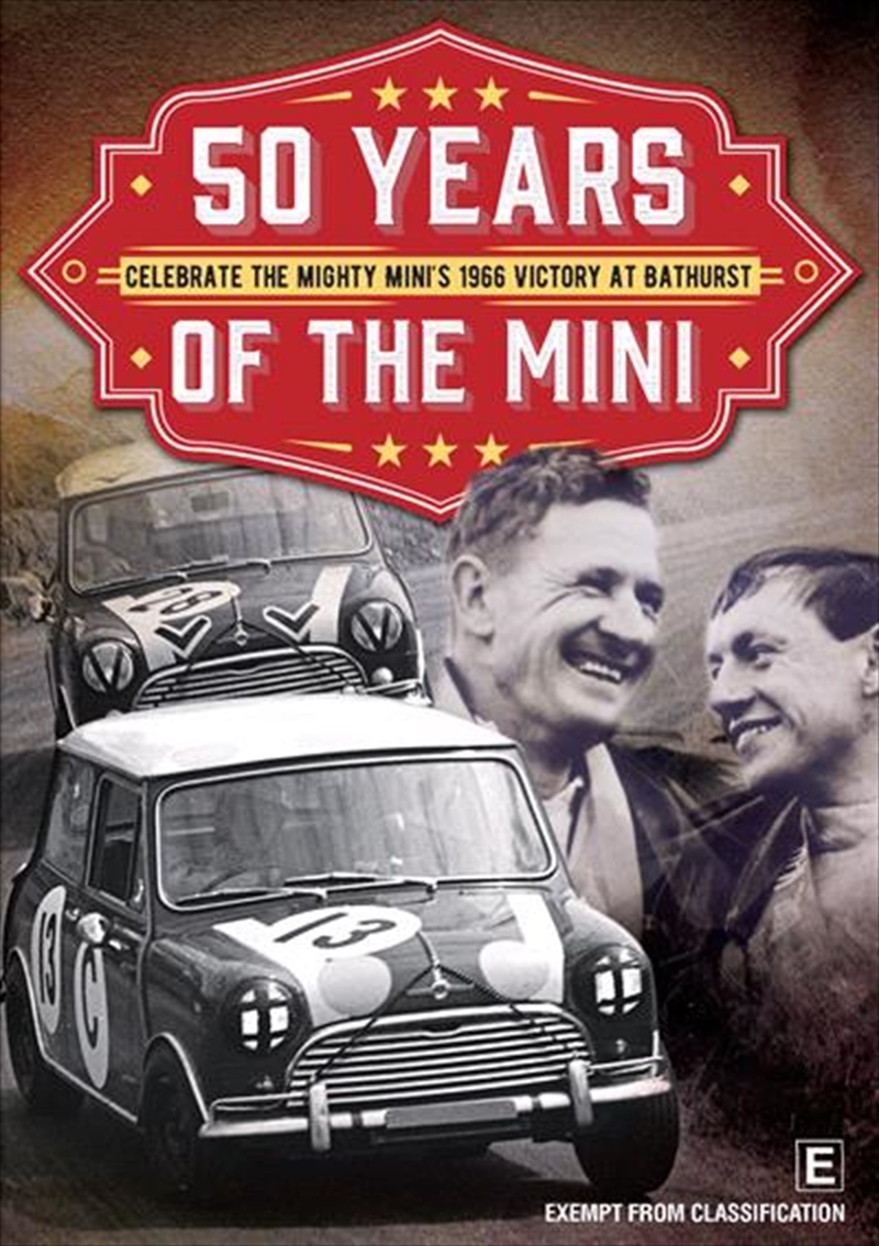 Buy 50 Years Of The Mini - Victory At Bathurst on DVD | Sanity