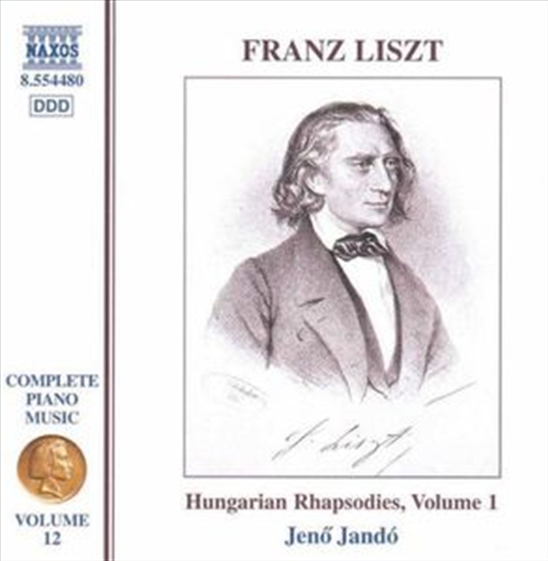 Buy Liszt: Hungarian Rhapsodies Vol 1 Online | Sanity