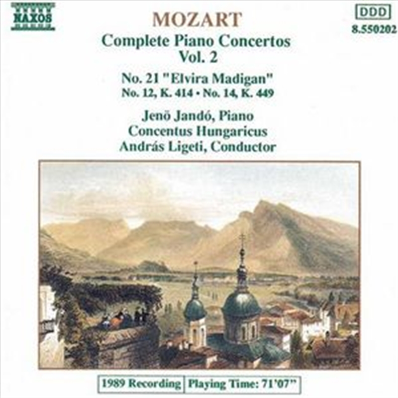 Buy Mozart Complete Piano Concertos Vol 2 12 & 21 Online | Sanity