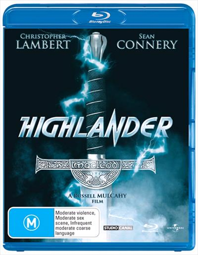 Buy Highlander BLU-RAY Online | Sanity